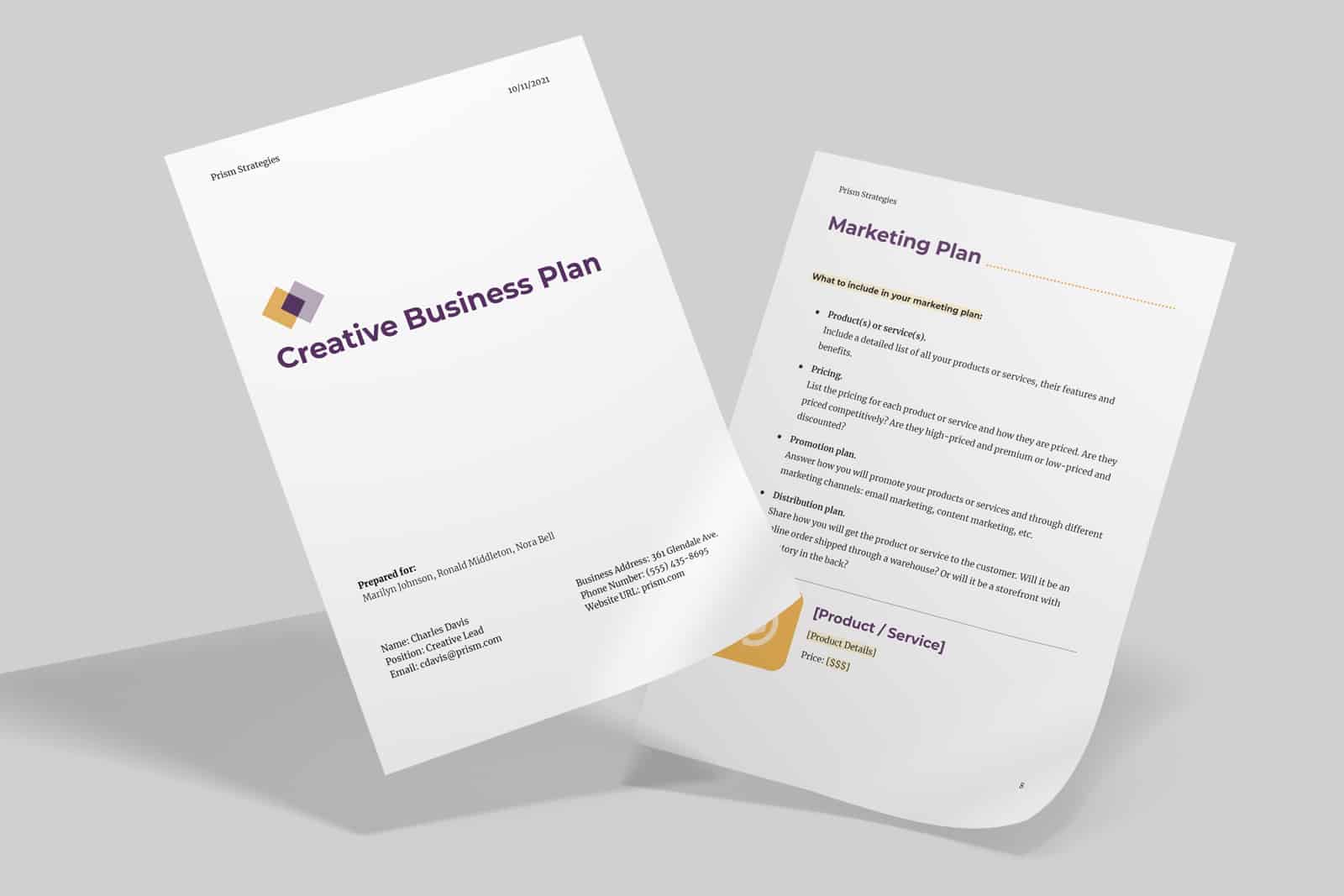 11 Business Plan Templates | SimplifyLLC