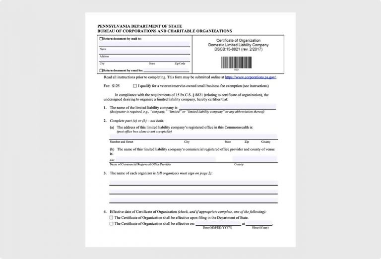 How to Start an LLC in Pennsylvania: Step-by-Step