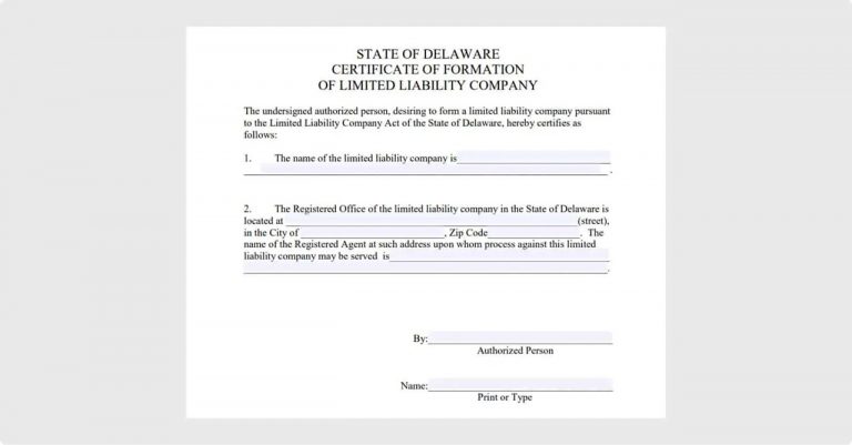 How to Start an LLC in Delaware: Step-by-Step Guide