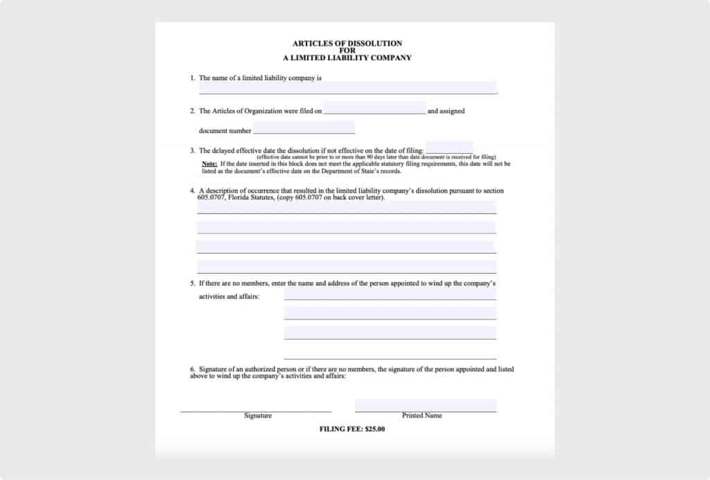 How to Close an LLC - 5 Steps to Dissolve an LLC | SimplifyLLC