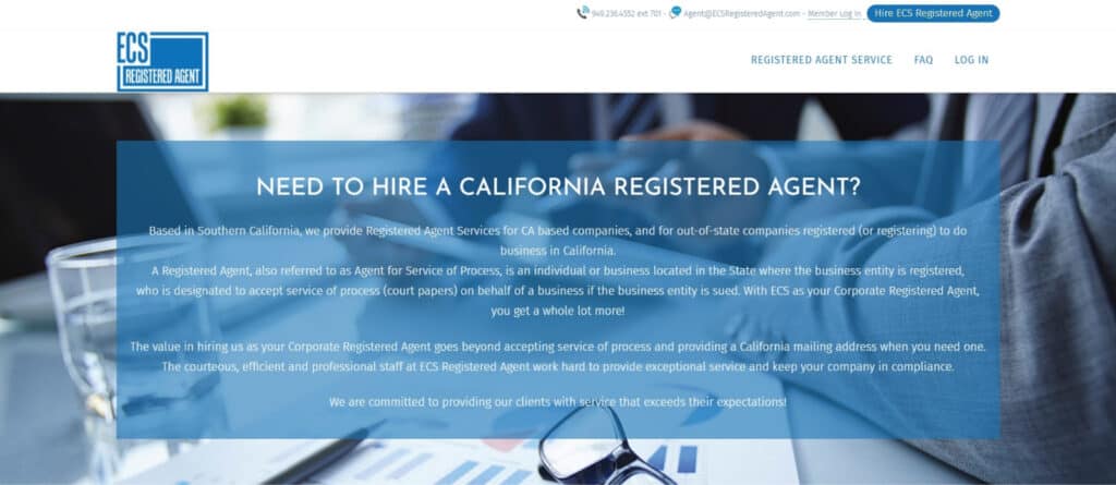 Top 13 Registered Agent Services in California | SimplifyLLC