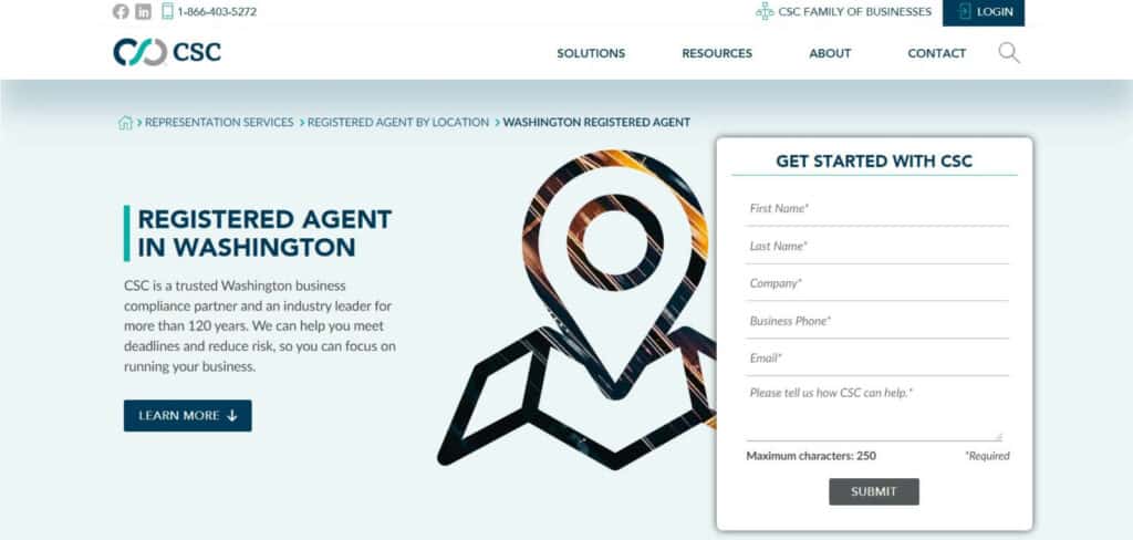 Washington Registered Agent Services – Top 11 Reviewed