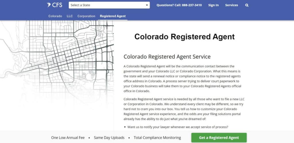 List of 10 Registered Agents in Colorado (2022) | SimplifyLLC