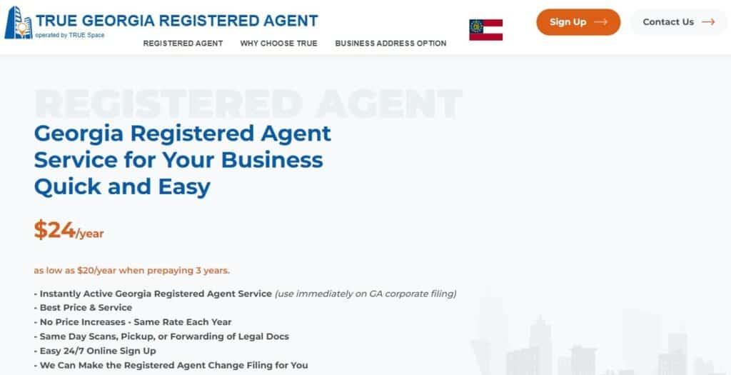 Top 6 Registered Agent Services in Georgia | SimplifyLLC