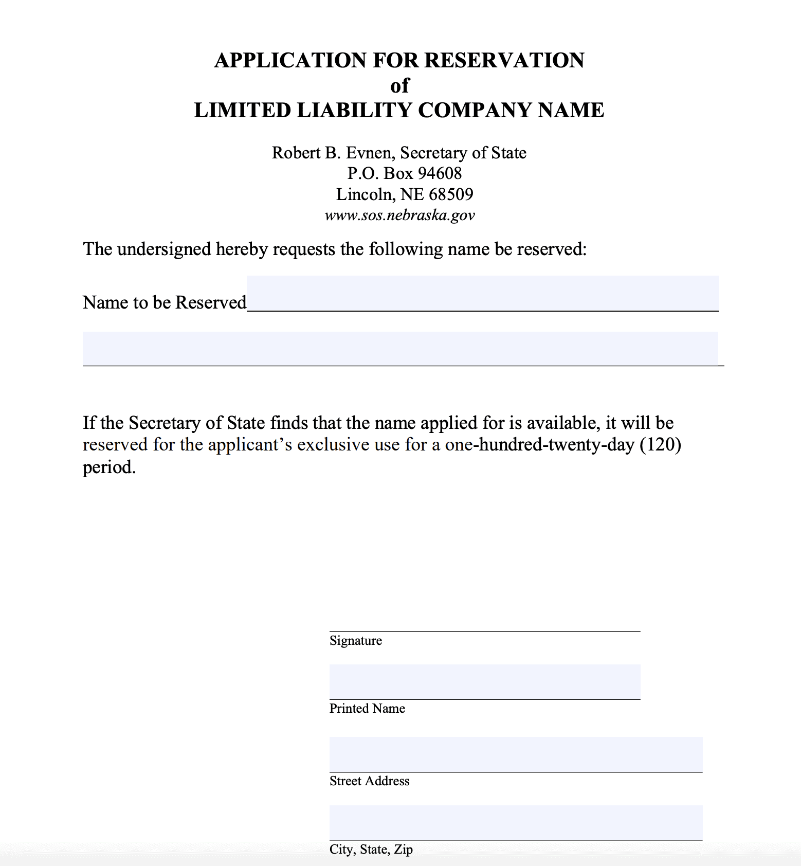 How to Start an LLC in Nebraska: Step-By-Step