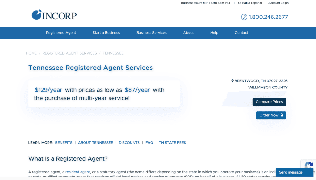 Tennessee Registered Agent: Top 8 Reviewed