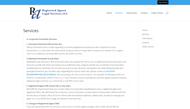 Delaware Registered Agent - Top 8 Services