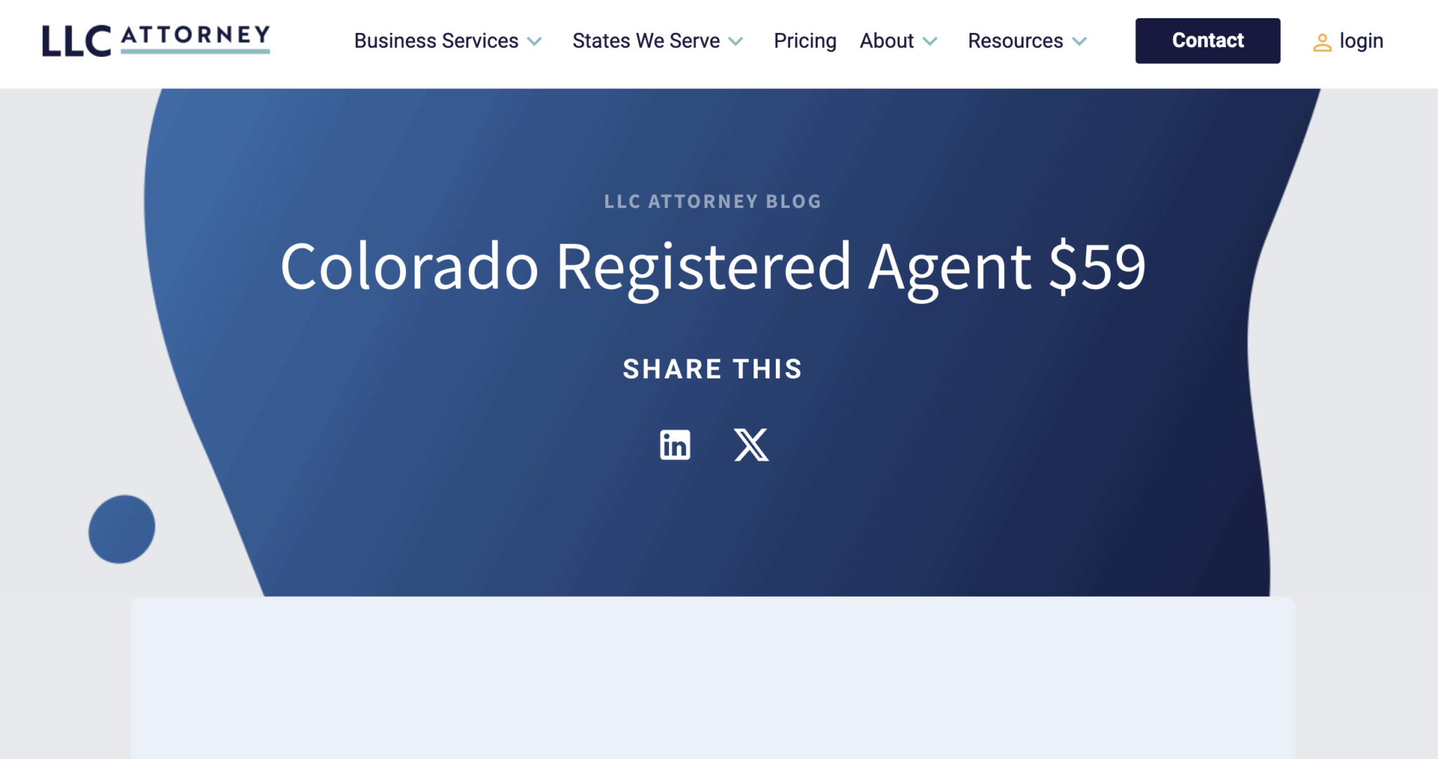 Colorado Registered Agent: Top 7 Providers