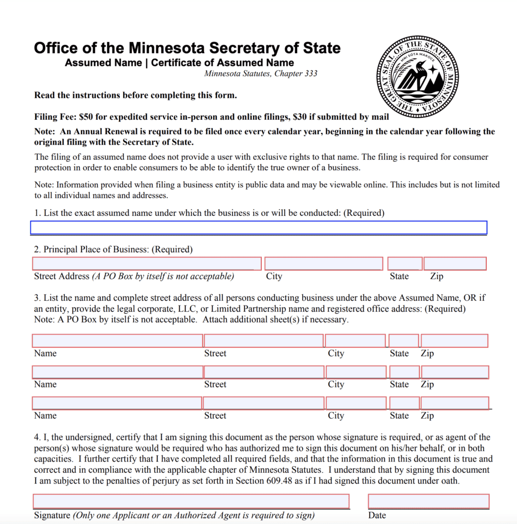 How to Start an LLC in Minnesota: Step-by-Step Guide