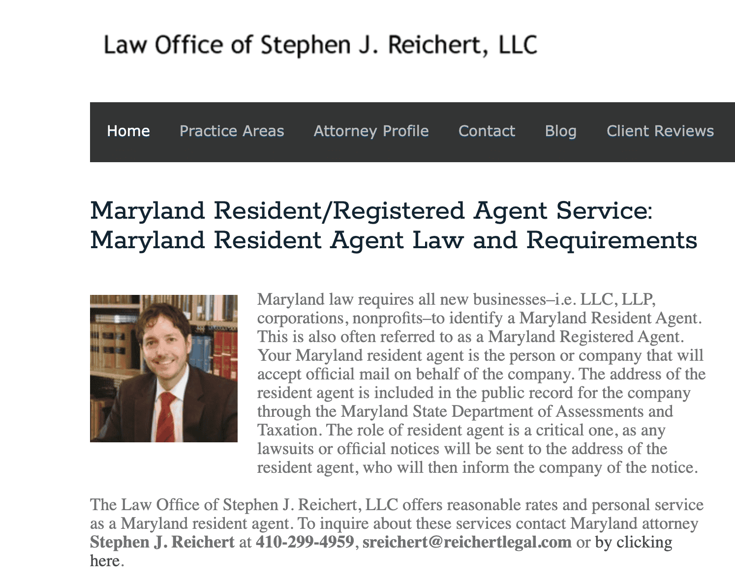 Maryland Registered (Resident) Agent - Top 7 Services